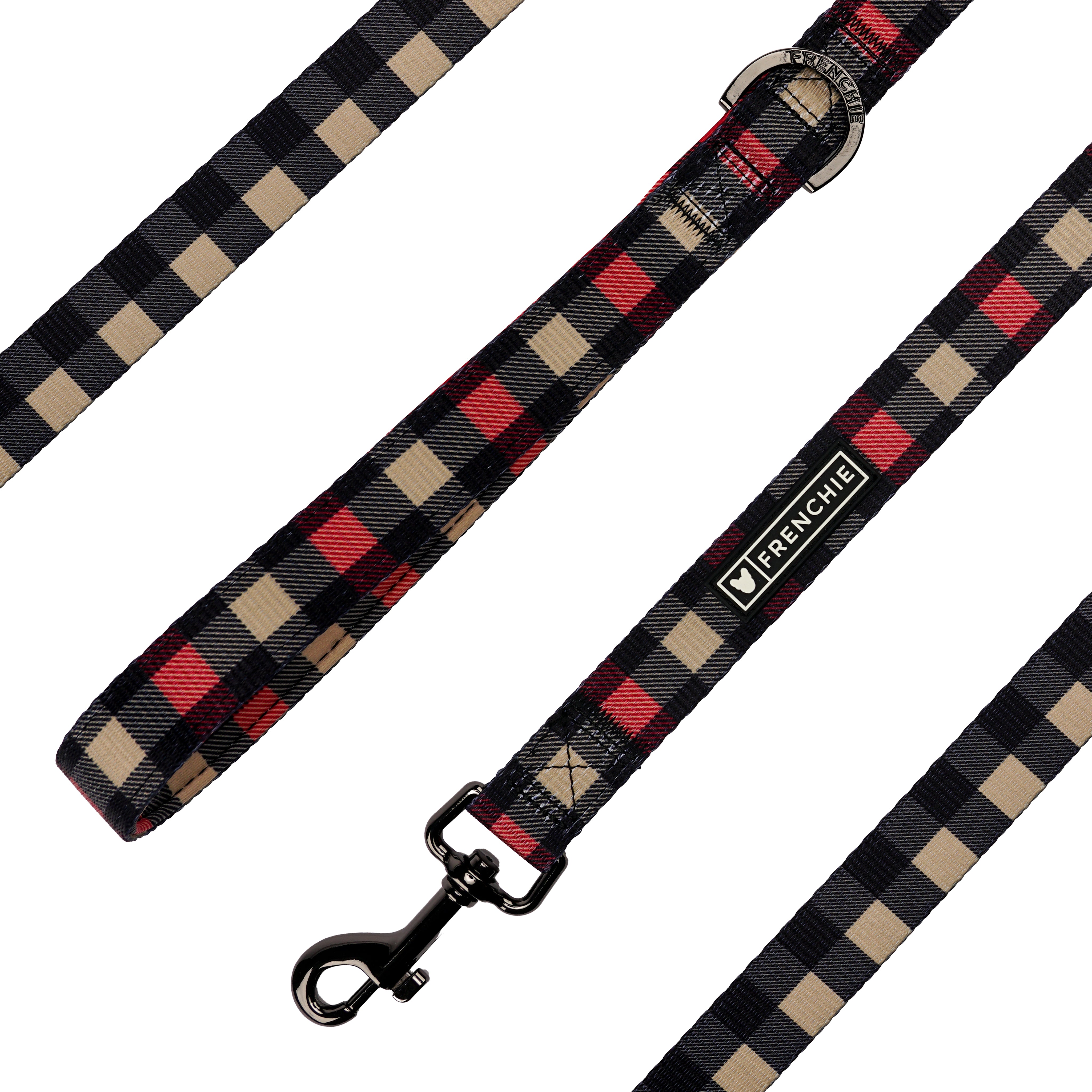 Frenchie Comfort Leash - Cabin Plaid – Frenchie Bulldog