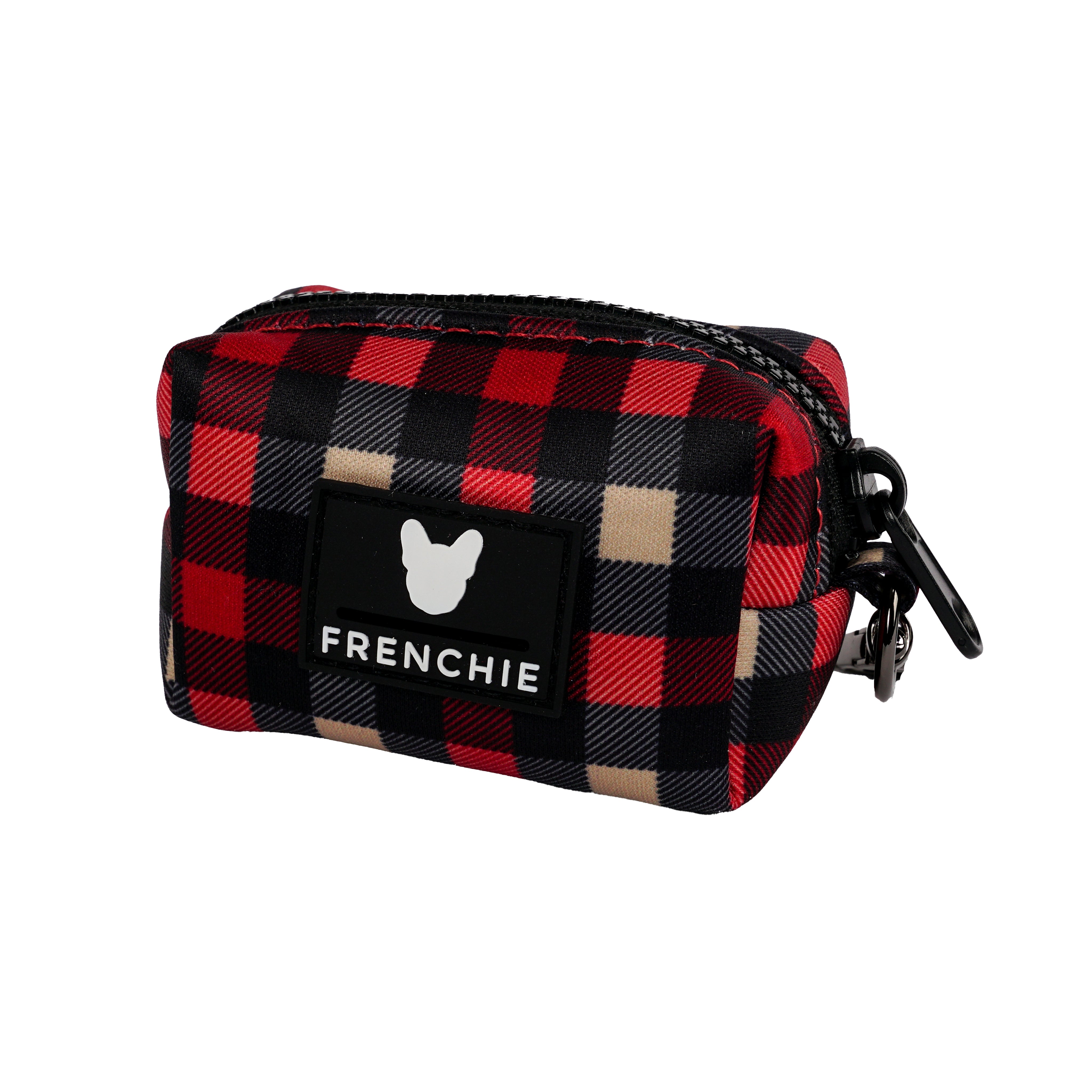 Frenchie Poo Bag Holder - Cabin Plaid – Frenchie Bulldog
