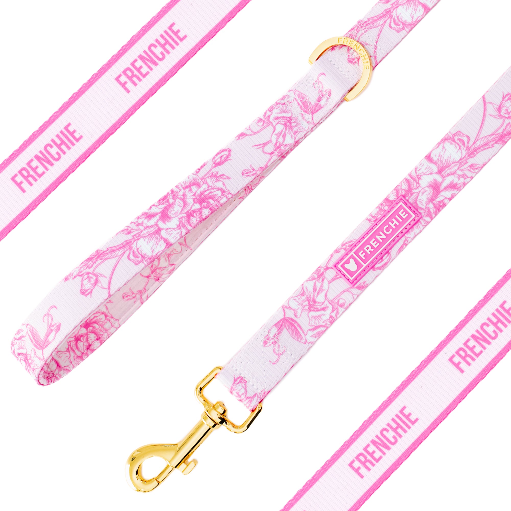 Frenchie Comfort Leash - Toile- Pink – Frenchie Bulldog