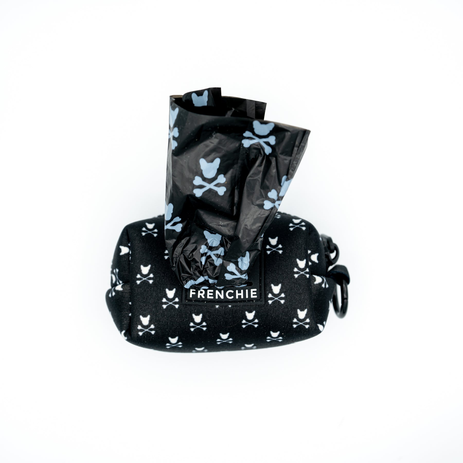 Frenchie Poo Bag Holder- Bad to the Bone | Frenchiepoo - Frenchie Bulldog