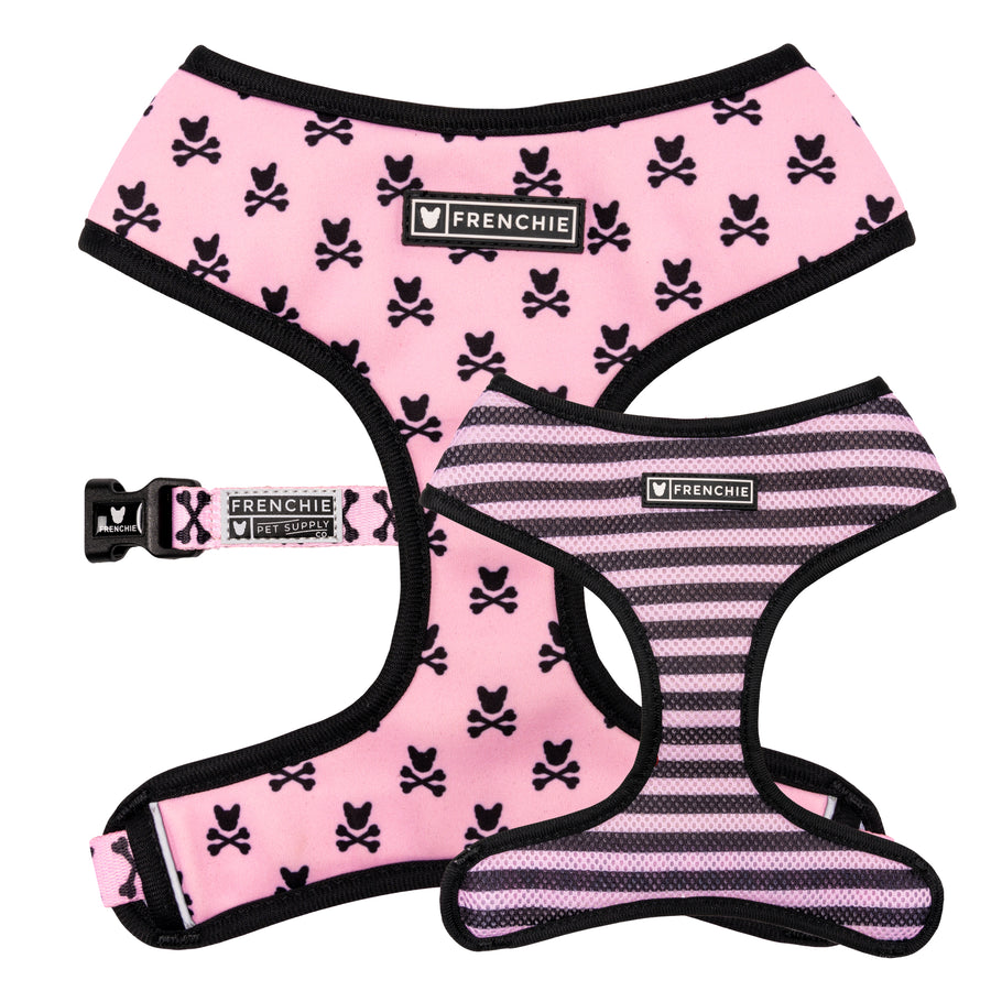 Frenchie Duo Reversible Harness - Frenchie Bulldog